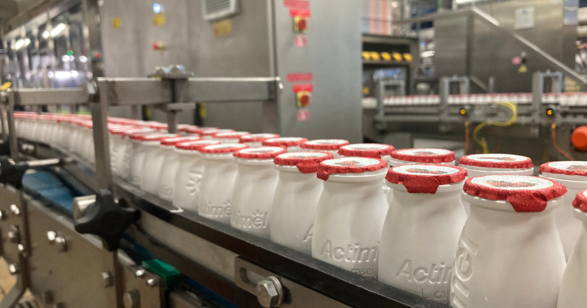Plastic in Danone’s Actimel packaging reduced by 22 tons | Fost Plus