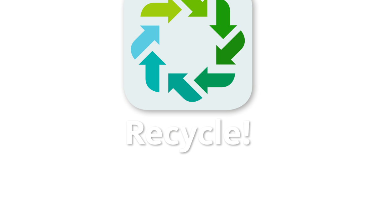 Een miljoen gebruikers voor Recycle!, de app voor correct sorteren ...