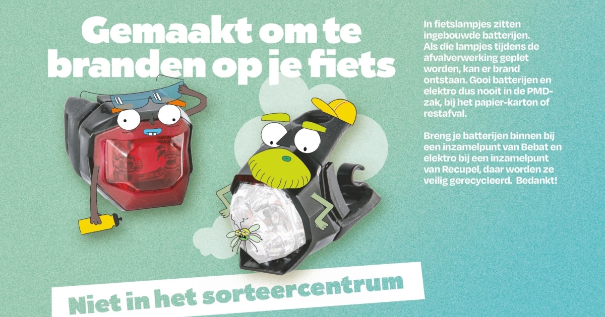 Keep it safe - discover the new campaign of Bebat, Recupel and Fost ...